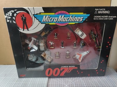 Micro Machines James Bond 007 Characters and Vehicles 1995 Galoob RARE ...