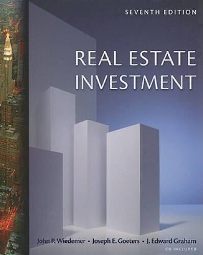 Real Estate Investment - Hardcover By Wiedemer, John P. - GOOD ...