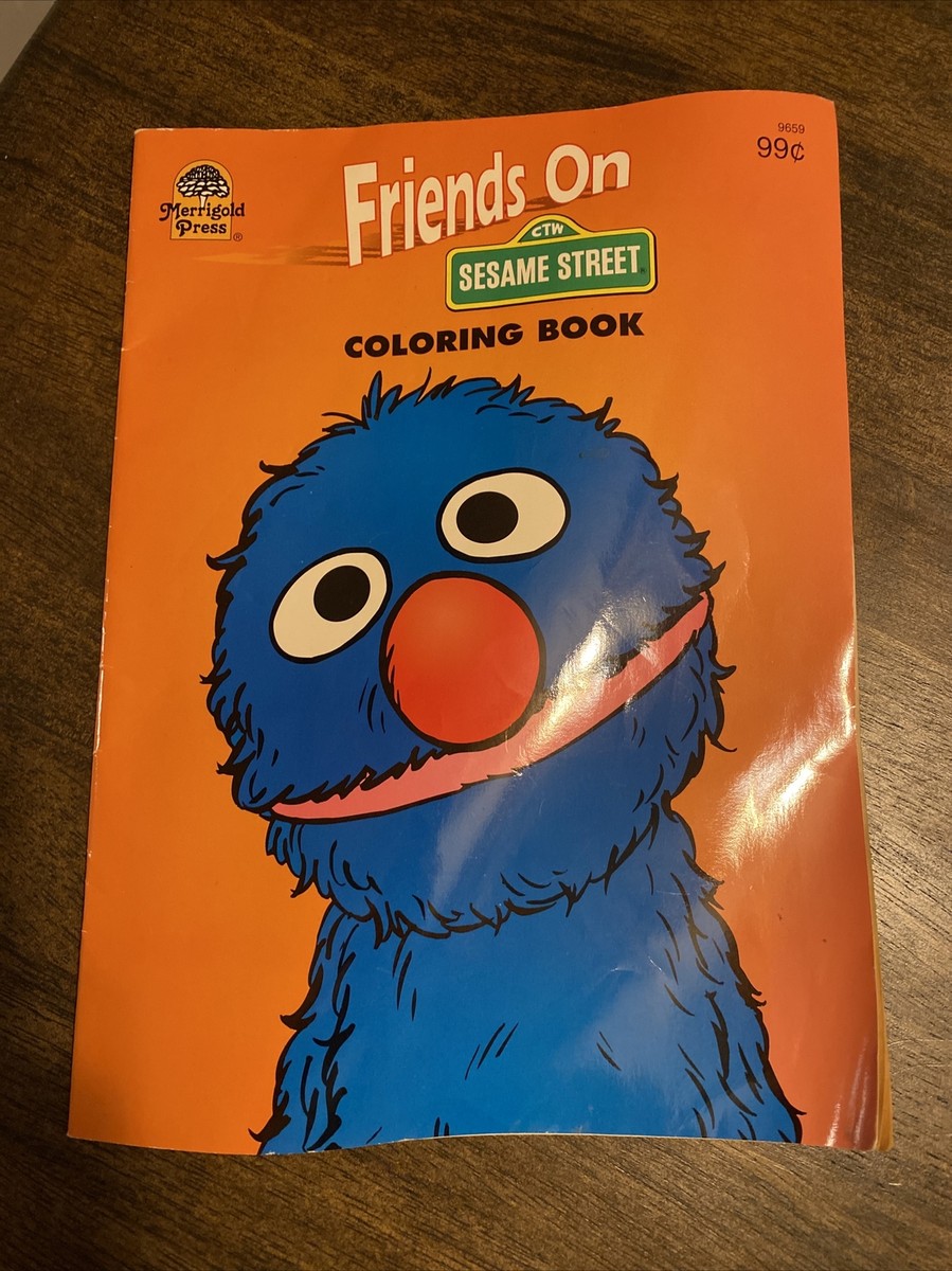 Grover Sesame Street Coloring Pages