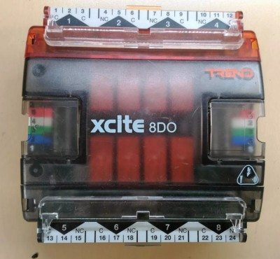 Trend XCITE/IO/USA/UL/8DO Module IQ3 8 Channel Relay Output 2000K000080 ...