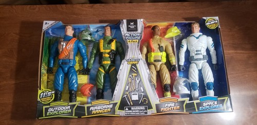 Member's Mark Elite Adventure Corps 4-Action Figure Pack | eBay