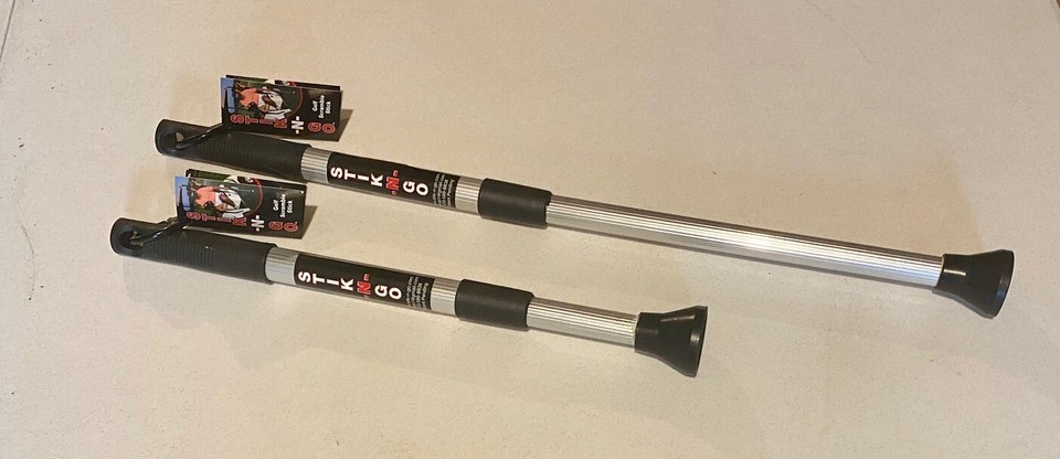Stik-N-Go Golf Ball Retriever Adjustable Scramble Stick with Golf Cart ...