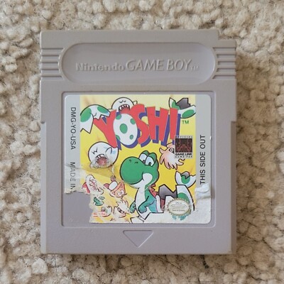 Original Yoshi (Nintendo Game Boy, 1992) 45496730215| eBay
