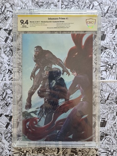 🔥INHUMANS PRIME #1 CBCS 9.4 KRS VIRGIN VARIANT SIGNED DELL 'OTTO ...