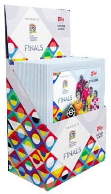 Topps The Road to UEFA Nations League Finals STICKER PACKETS Football ...