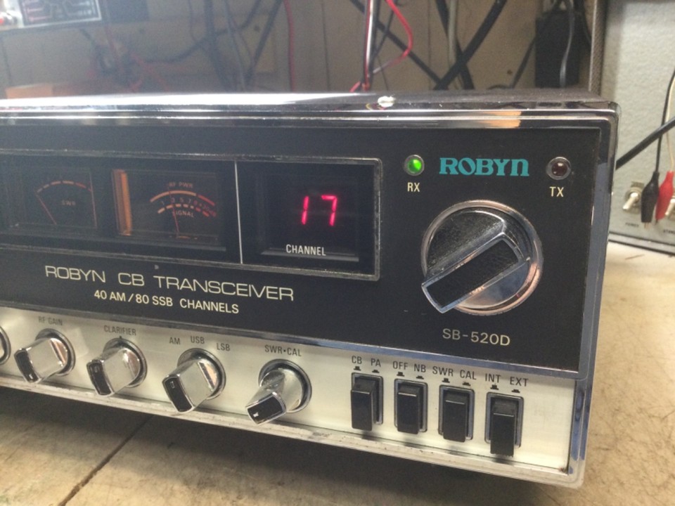 Base CB radio Robyn SB-520D SSB with extra channels, works great | eBay