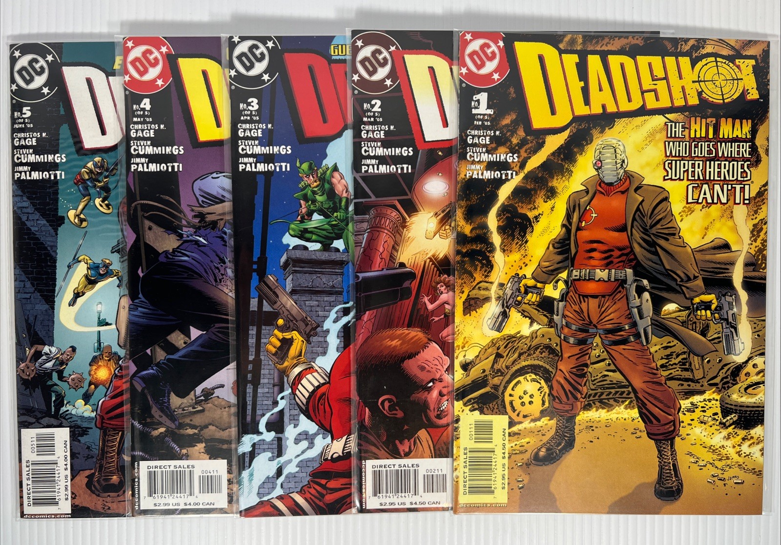 Deadshot #1-5 Vol. 2 Complete Series Mick Zeck 1st Zoe Lawton DC Comics ...