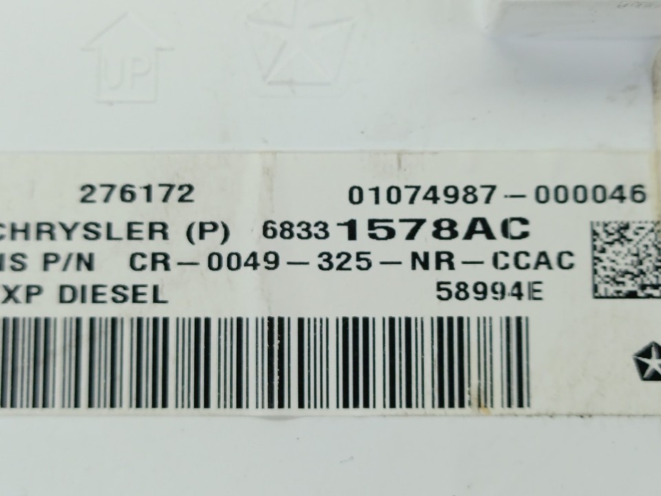 5QX85DX9AE DASHBOARD / 182489 FOR JEEP GRAND CHEROKEE IV WK, WK2 3.0 ...