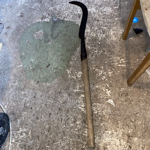 Elwell Billhook Sickle Slasher Antique Vintage English Farming Garden ...