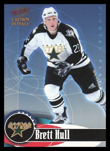 1998-99 Pacific Crown Royale Pivotal Players #6 Brett Hull Dallas Stars ...