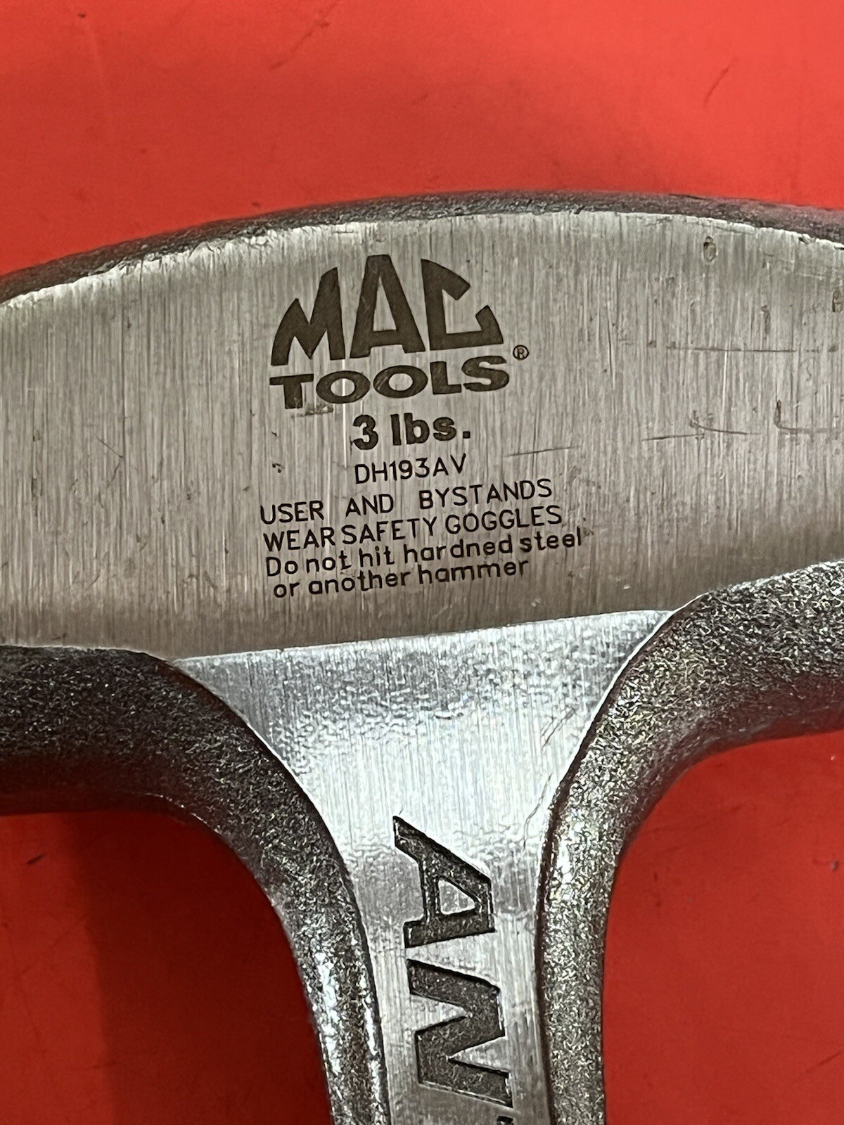 Mac Tools DH193AV Antivibe Drilling Hammer - 3 Lbs. for sale online | eBay