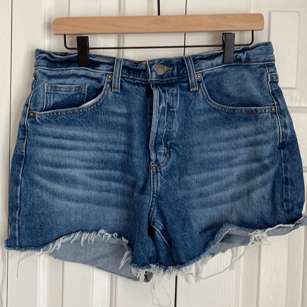 Universal Thread Mid-rise 90s Baggy Denim Shorts Size… - Gem