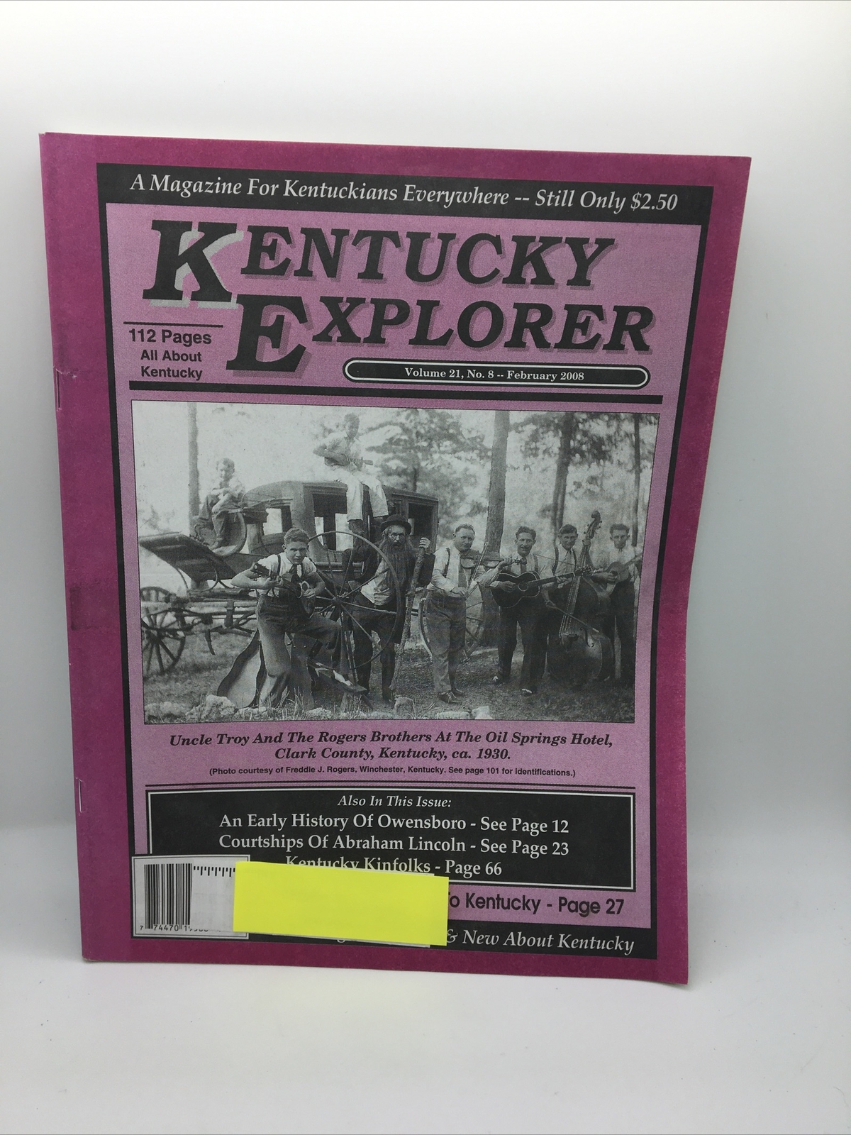 Kentucky Explorer Magazine Issues Genealogy History Stories Pictures ...