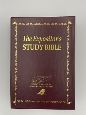 The Expositor’s Study Bible Jimmy Swaggart Signature Signed Edition ...