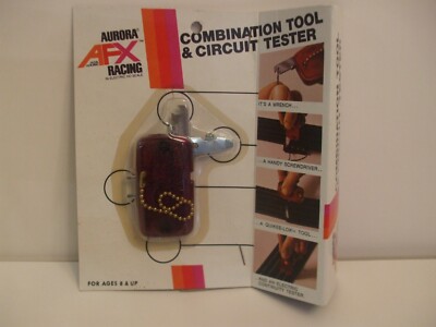 Vintage 1974 Aurora AFX Racing Combination Tool & Circuit Tester #1589 ...