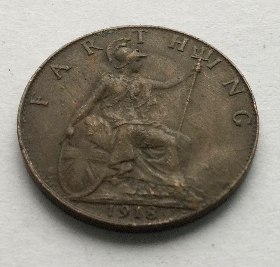 Rare British 1918 Farthing | eBay UK