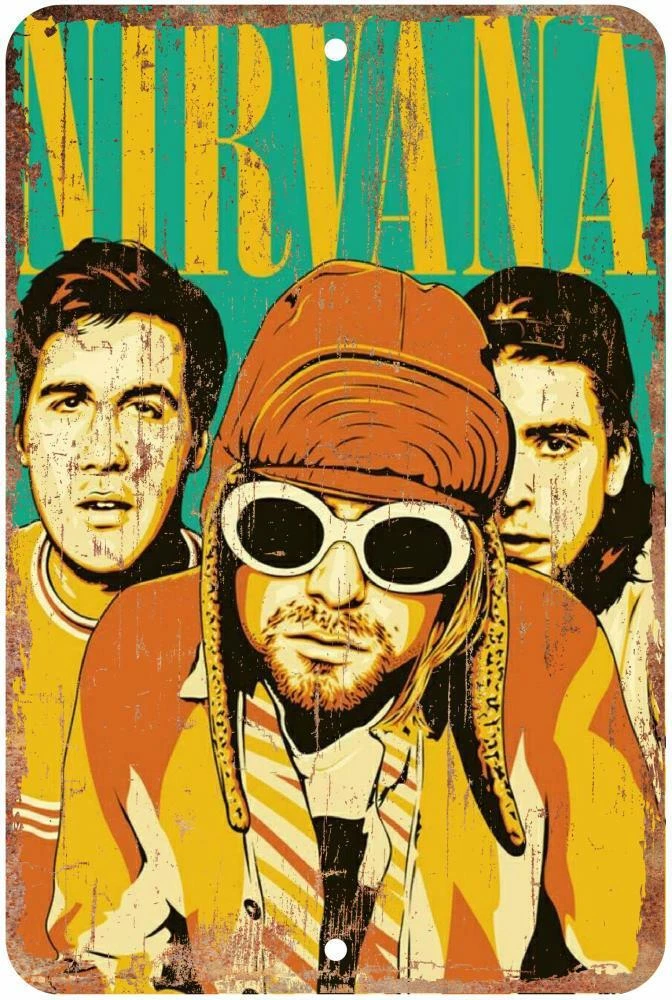 Grunge Nirvana Sign