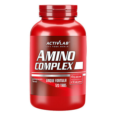 AMINO COMPLEX 120 TABS - BCAA Essential Amino Acids Muscle Growth ...