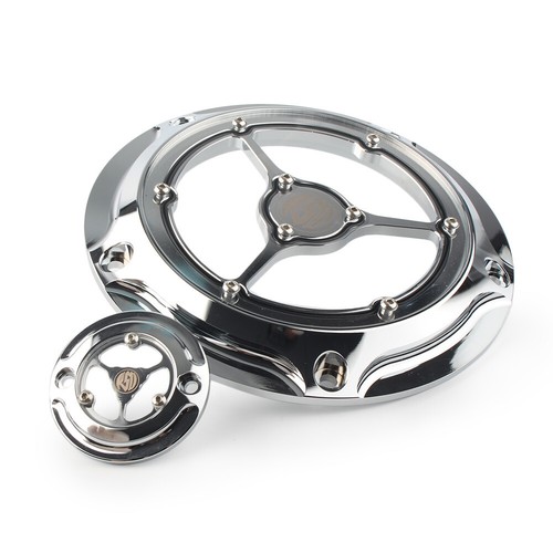 CNC RSD Motorcycle Derby Cover & Timer Timing Covers Fit For Harley ...