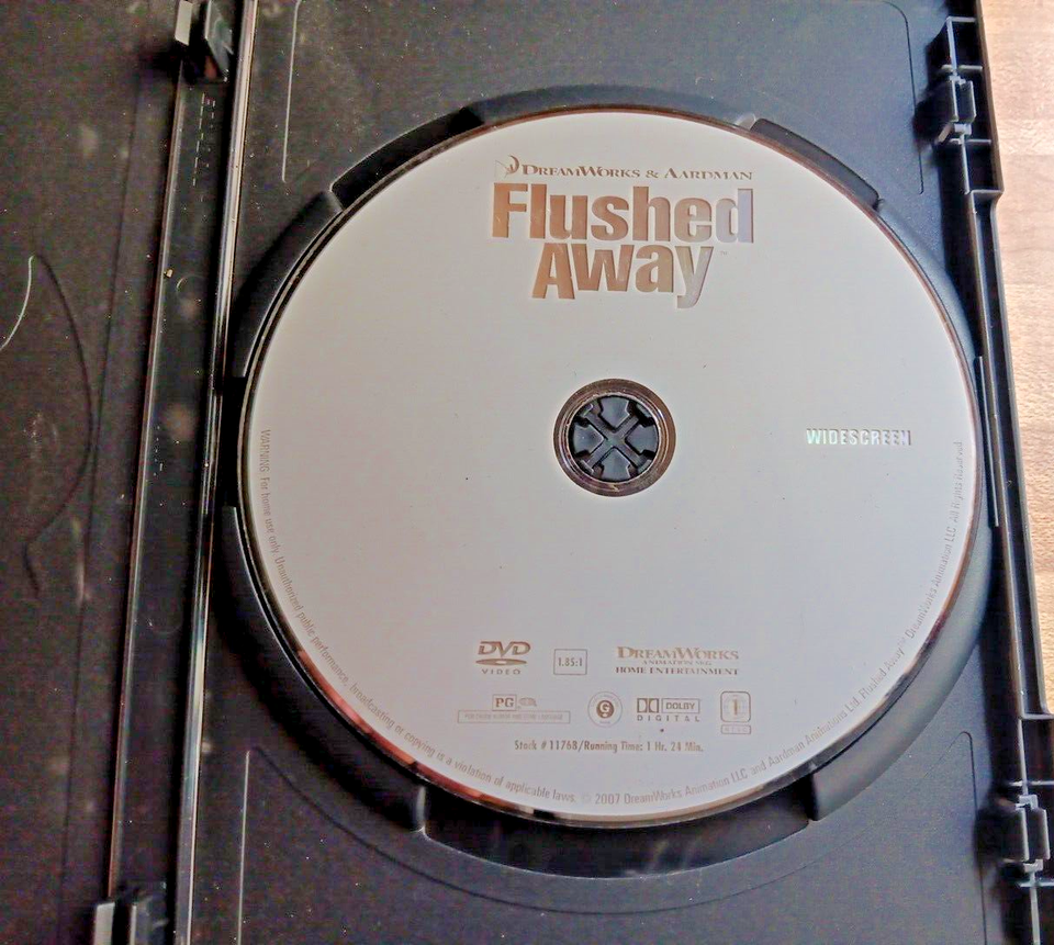 Flushed Away (Widescreen Edition) - DVD -- Very Good w/ Fast Shipping ...