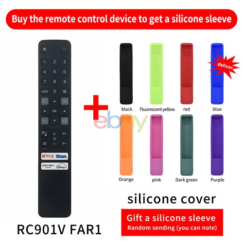 New Original RC901V FAR1 For TCL Voice TV Remote C725 Series 50C725 ...