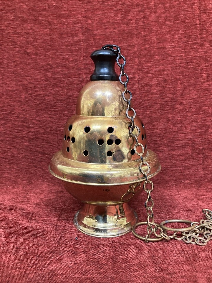 Censer Incense Burner & Boat Brass from Catholic Church 2 pcs | eBay