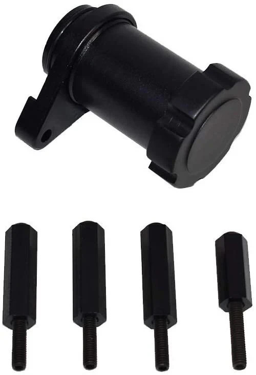 Black Fabricated Aluminum Coil Covers for GM LS LSX LS1 LS6 Engines ...