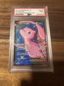 Mew ex 2013 Black & White: Legendary Treasures #RC24/RC25 Radiant ...