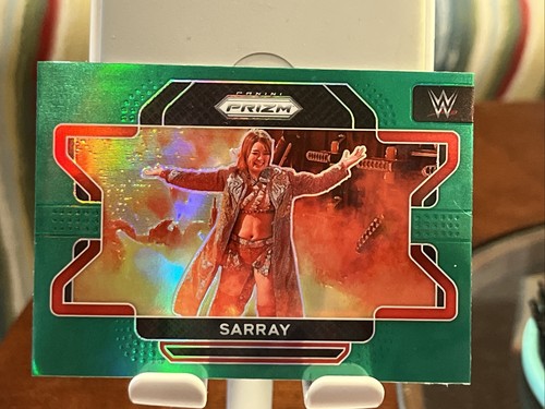 2022 PANINI PRIZM WWE GREEN PARALLEL #70 SARRAY | eBay