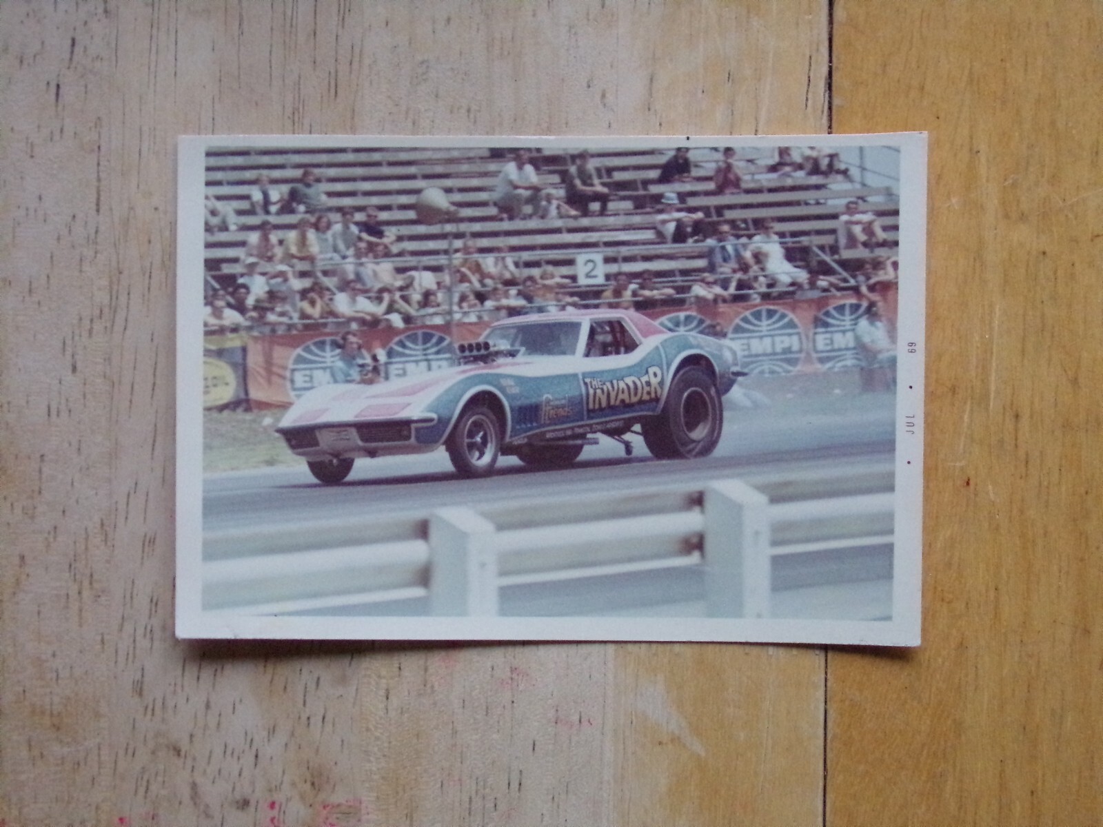 Vintage Drag Racing-"Mighty" Mike Van Sant- Corvette AA/Funny Car ...