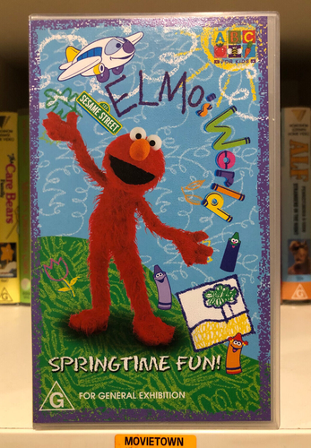 SESAME STREET - ELMO'S WORLD - SPRINGTIME FUN - VHS | eBay Australia