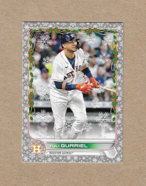 Yuli Gurriel 2022 Topps Holiday metallic HW4 | eBay