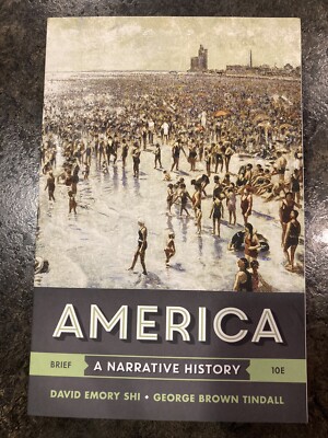 America Vol 2: A Narrative History 10 Ed by George Brown Tindall and ...