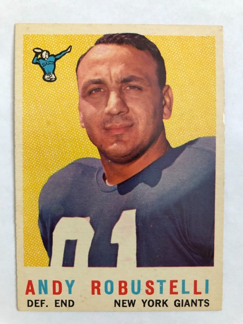 1959 Topps - #147 Andy Robustelli for sale online | eBay