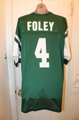 CHAMPION New York Jets Glenn Foley #4 NFL Jersey Size 52 XL Vintage 90s ...