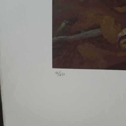 Anthony Rudisill "Bob White Quail" Signed Limited Ed. 41/650 Print 33 ...