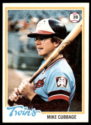 1978 Topps Mike Cubbage Baseball Cards #219 | eBay
