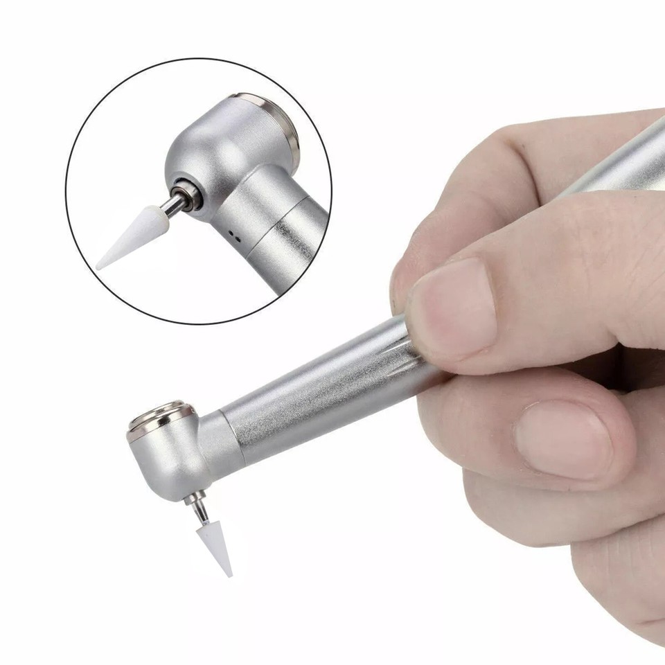 Dental White Stone Flame Mounted Polishing Burs- FG 12/pks Abrasion ...