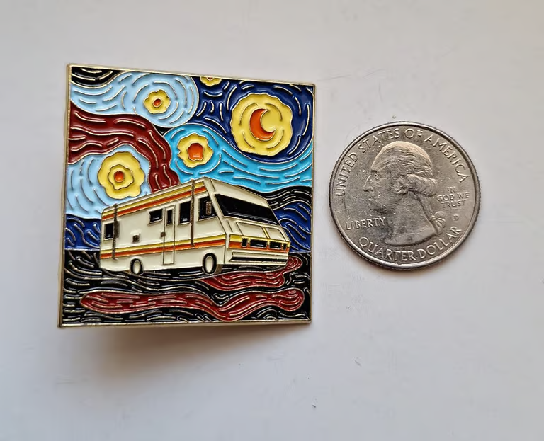 Breaking Bad Show- Location: Walter White's RV Vincent Van Gogh Style ...