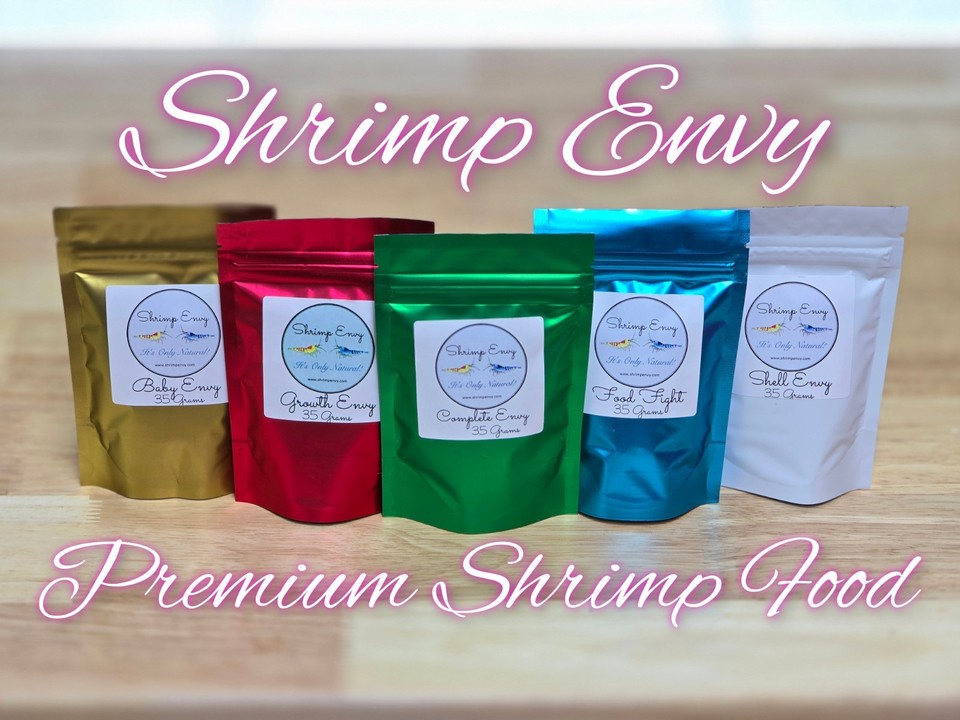 Multicolored Shrimp Pack 20 shrimp +2 extra Live Freshwater Neocaridina ...