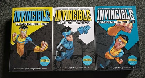 INVINCIBLE Compendium Lot Vol 1-3 Image Deluxe TPB Amazon Complete ...