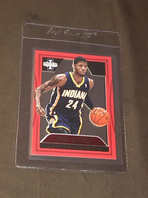 2012-13 INNOVATION PAUL GEORGE RED ACETATE /25 CLIPPERS TEAM COLOR VERY ...
