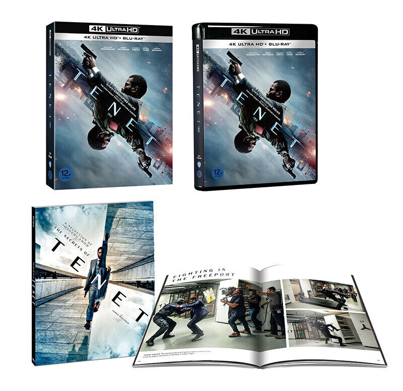 [USED] Tenet - 4K UHD + BLU-RAY Full Slip Case Limited Edition - Type A ...