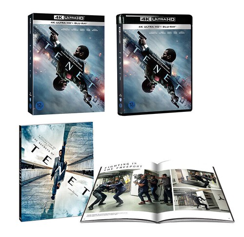 [USED] Tenet - 4K UHD + BLU-RAY Full Slip Case Limited Edition - Type A ...