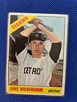 1966 TOPPS # 58 DAVE WICKERSHAM | eBay