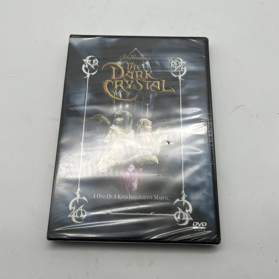 NEW Sealed The Dark Crystal DVD 1982 Cult Classic Movie Film Fantasy ...