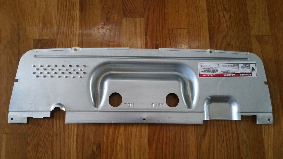 NEW Whirlpool Maytag Amana Washer Rear Panel W10409320 (AP5589843 ...