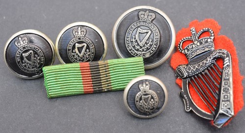 RUC ~ Royal Ulster Constabulary ~ Buttons, Collar Badge & Medal Ribbon ...