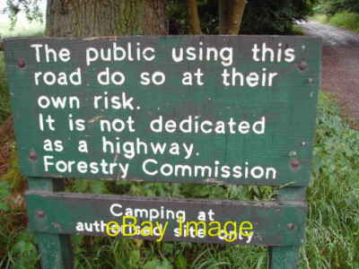 Photo 6x4 Forestry Sign at Savernake Forest Axford/SU2369 This sign is ...