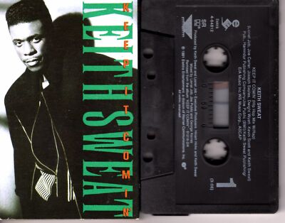 Keith Sweat Keep It Comin 1991 Cassette Tape Single Rap Hiphop R&B | eBay